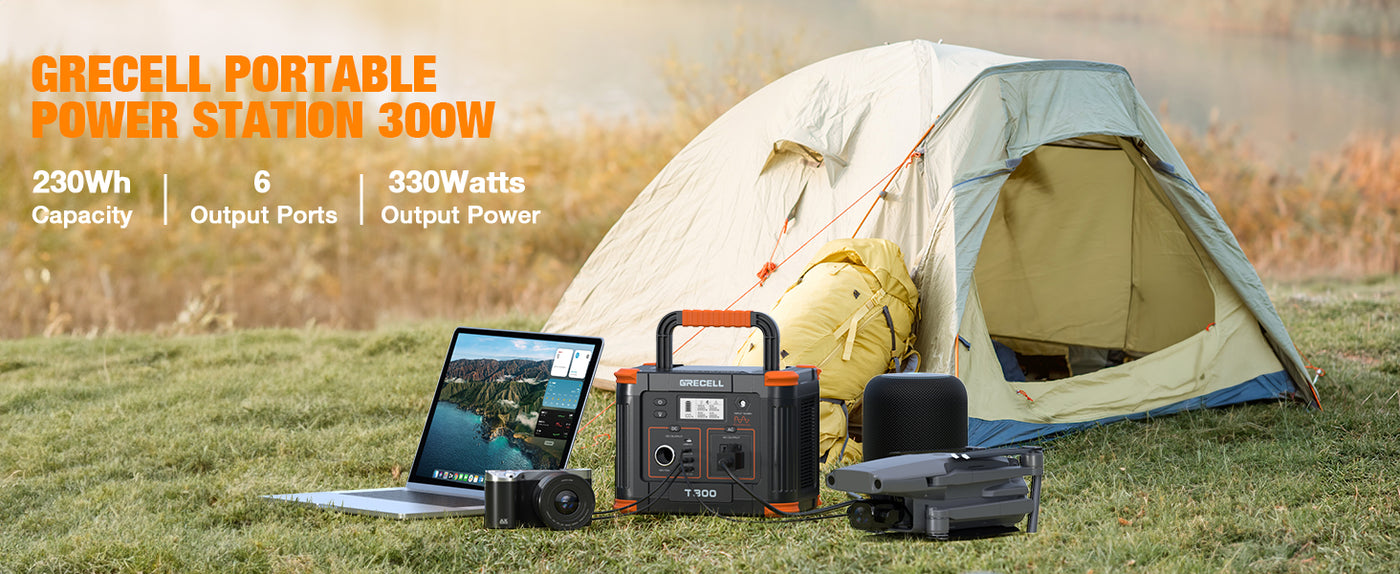 GRECELL Portable Power Station 300W
