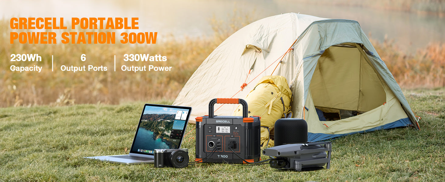 GRECELL Portable Power Station 300W