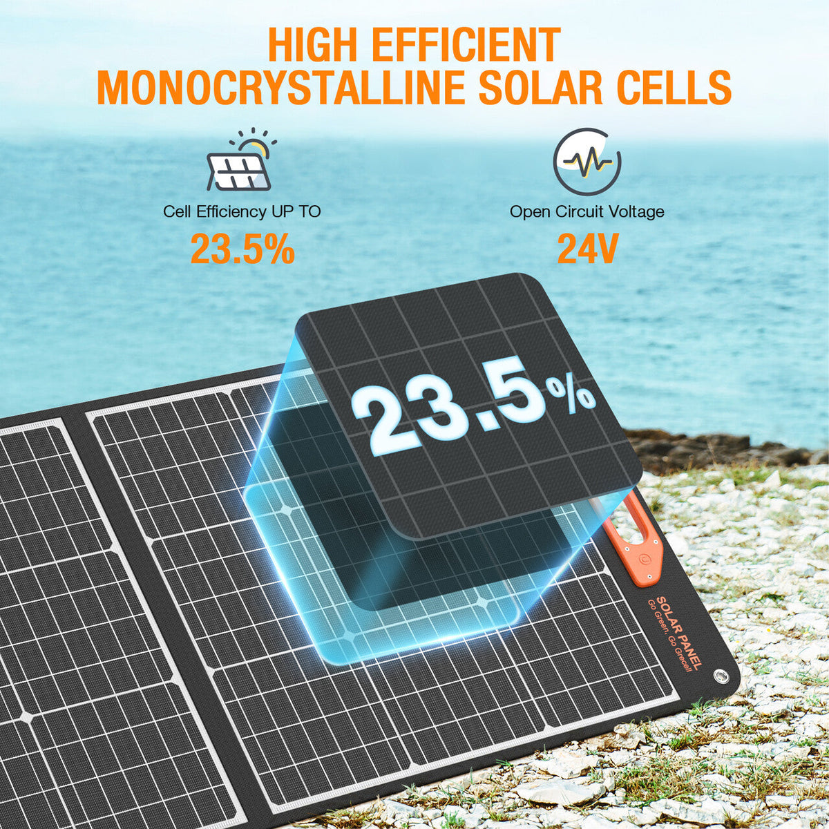 GRECELL 200W PRO Portable Solar Panel - GRECELL